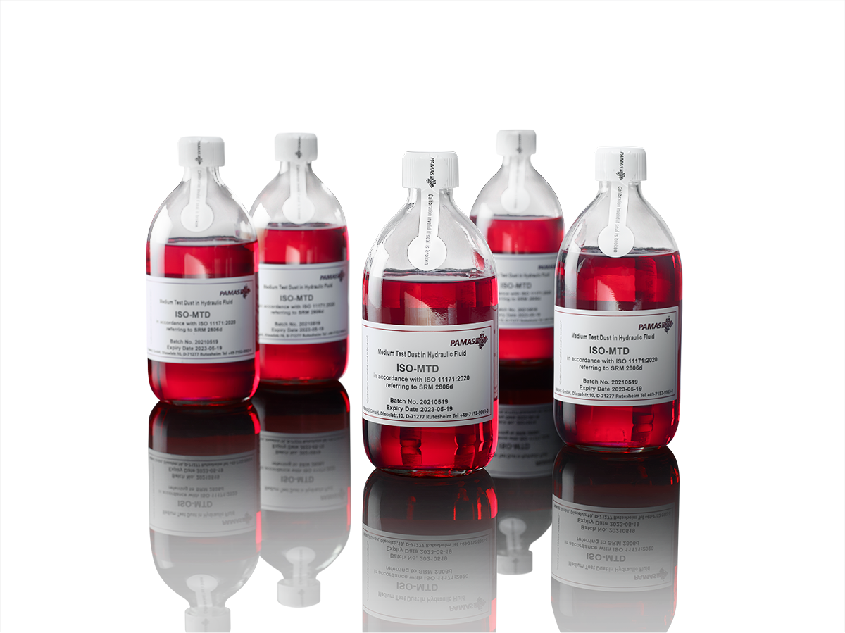 Reinheitsklassen für Öle & Treibstoffe - PAMAS